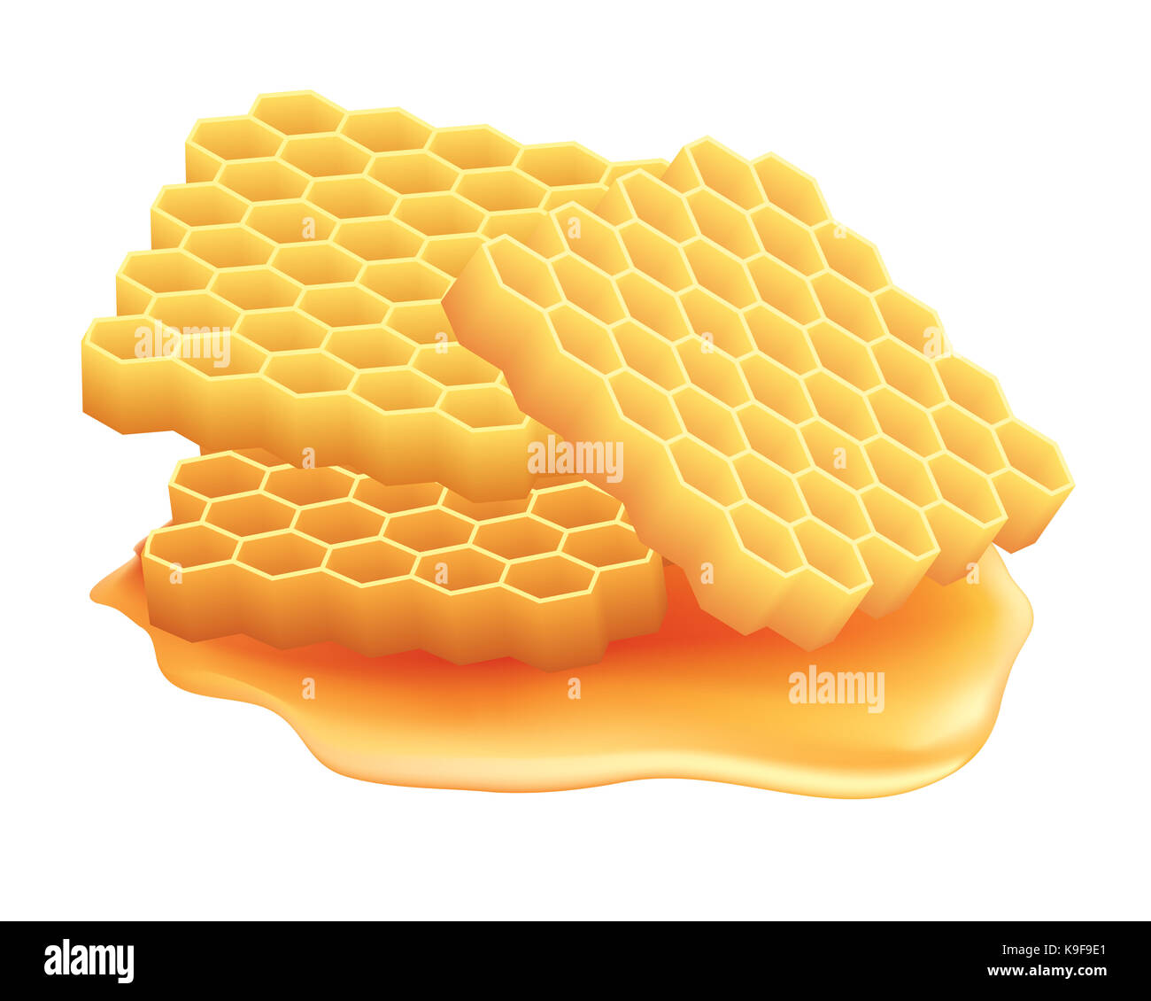 Texture of honey hi-res stock photography and images - Alamy