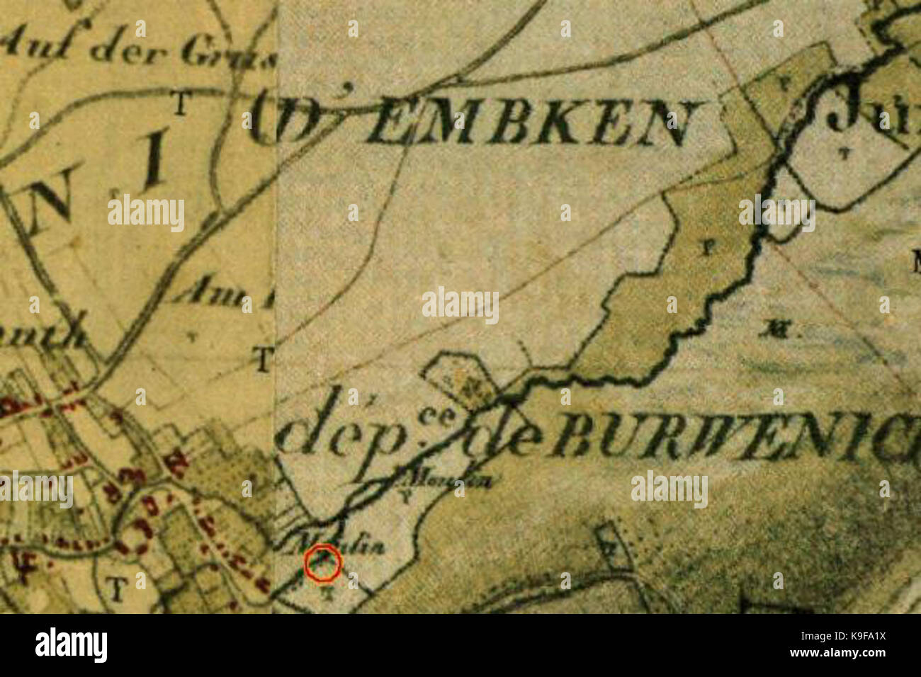 Nr. 23 Tranchot Embken Stock Photo - Alamy