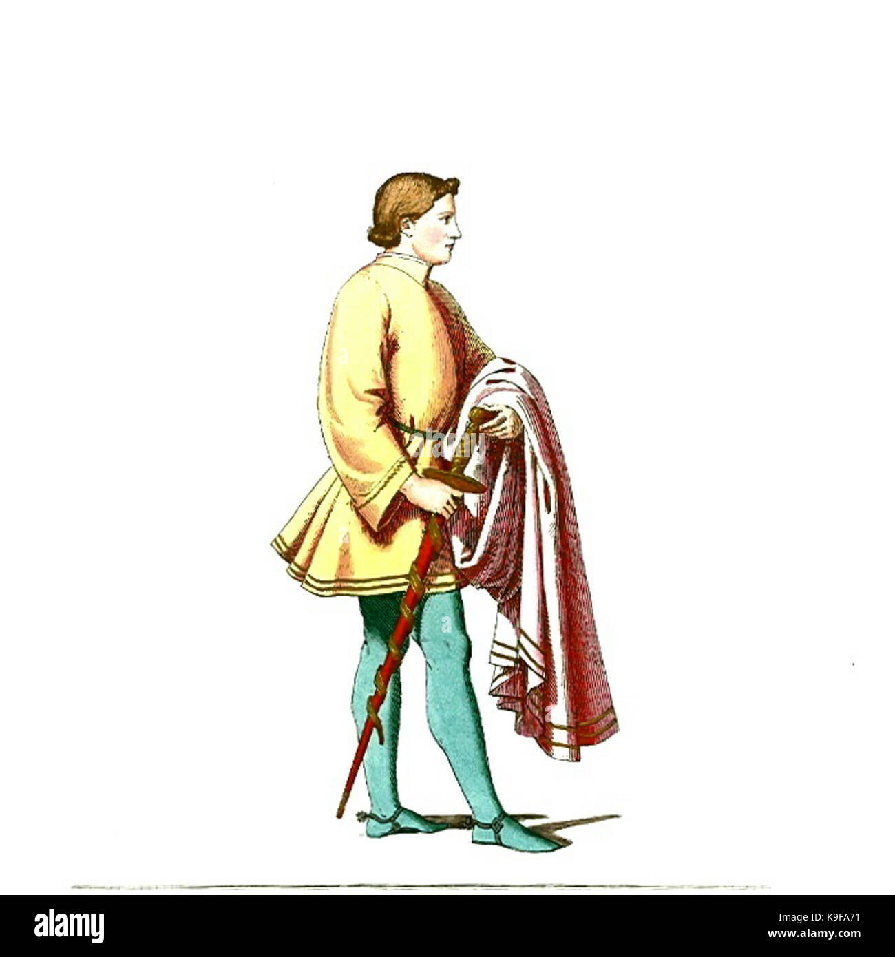 Man in Medieval Dress or Costume (17 Stock Photo - Alamy