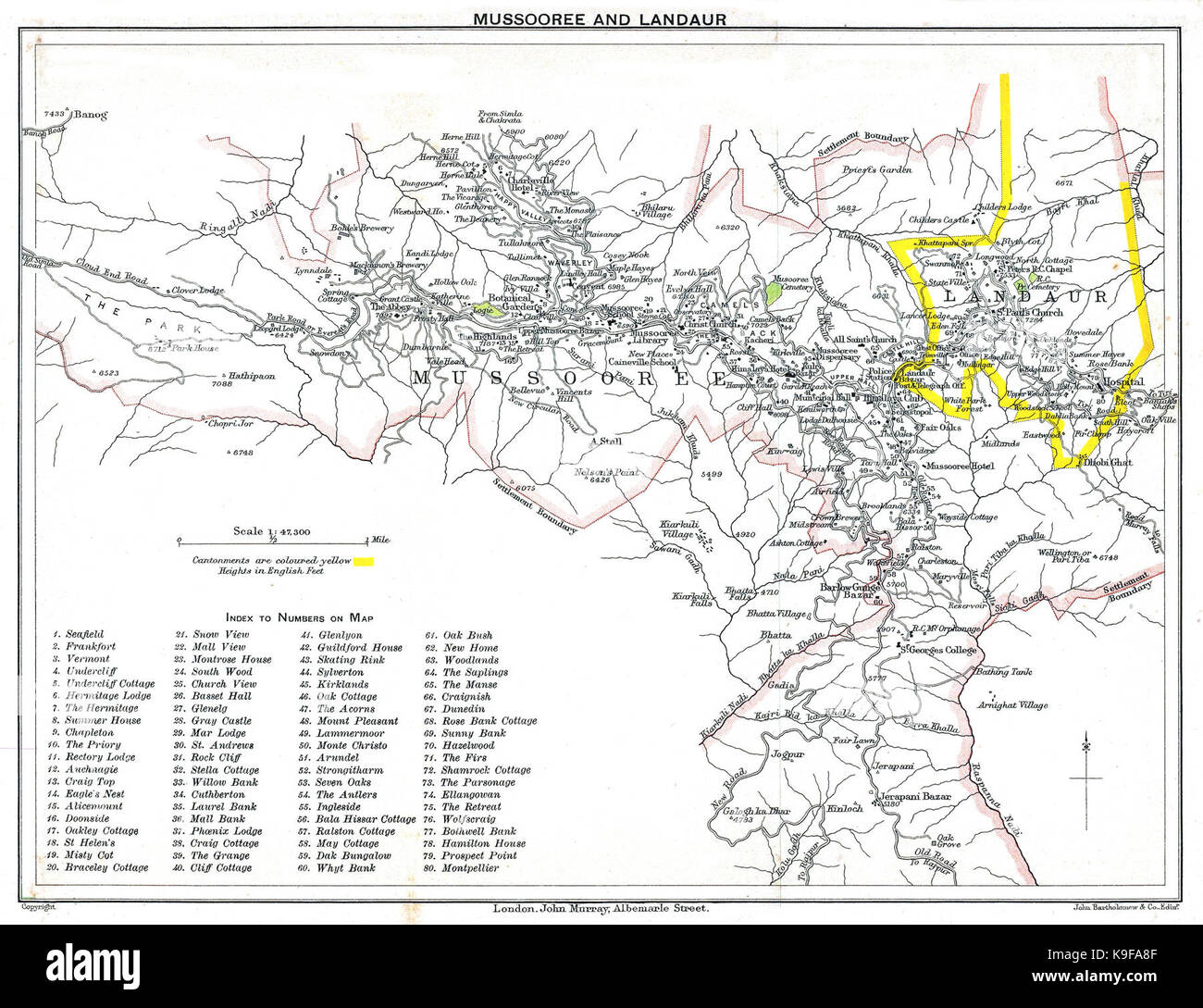 Mussoorie illustration hi-res stock photography and images - Alamy