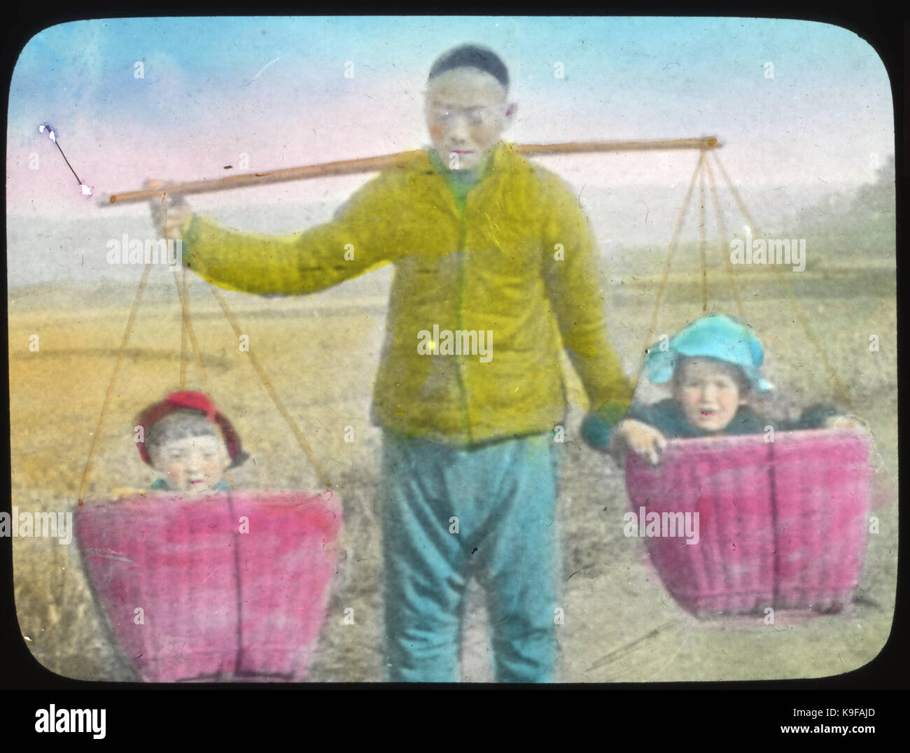 Water carrying yoke hi-res stock photography and images - Alamy