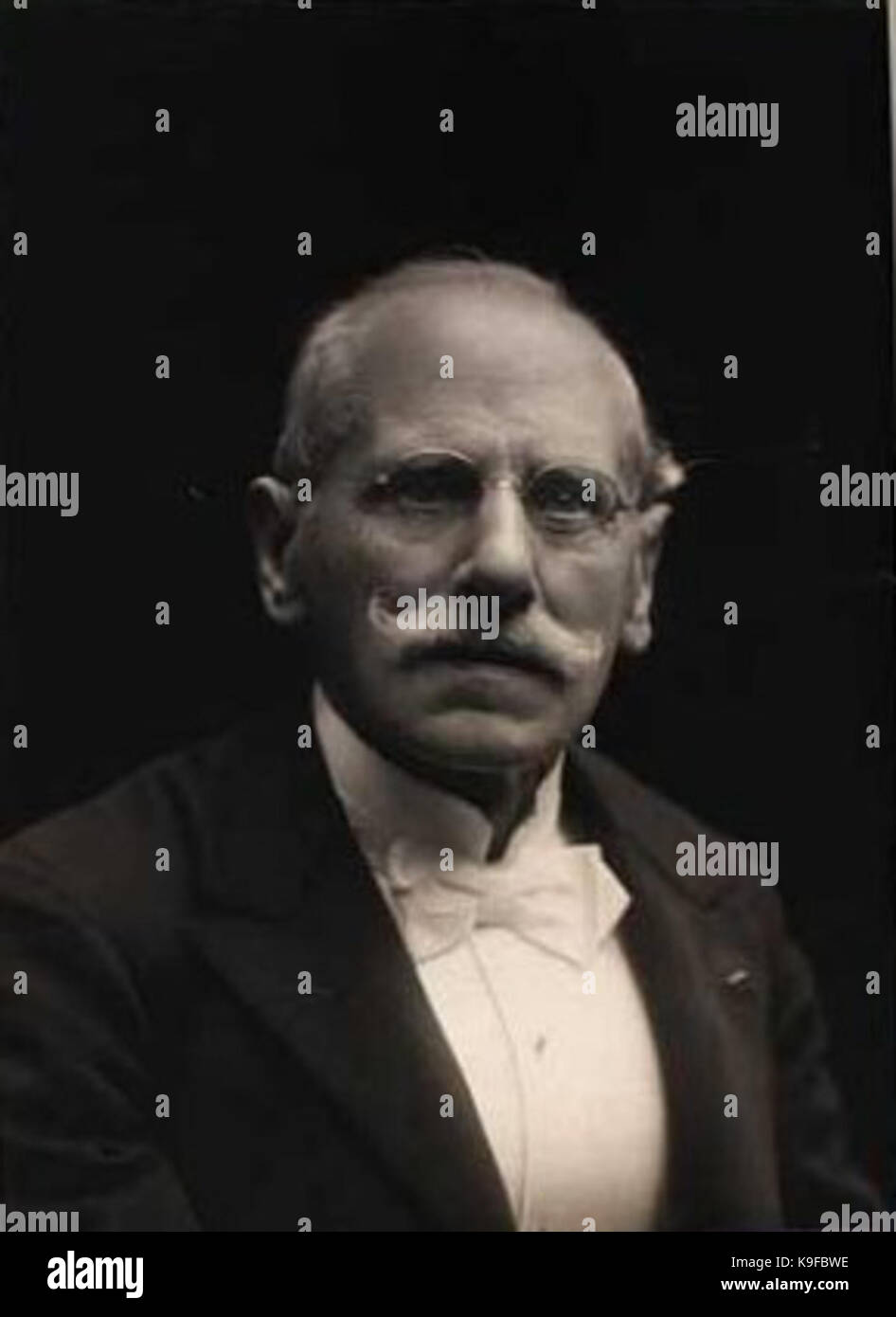 Magnus Petersen 1903 by Marius Christensen Stock Photo - Alamy