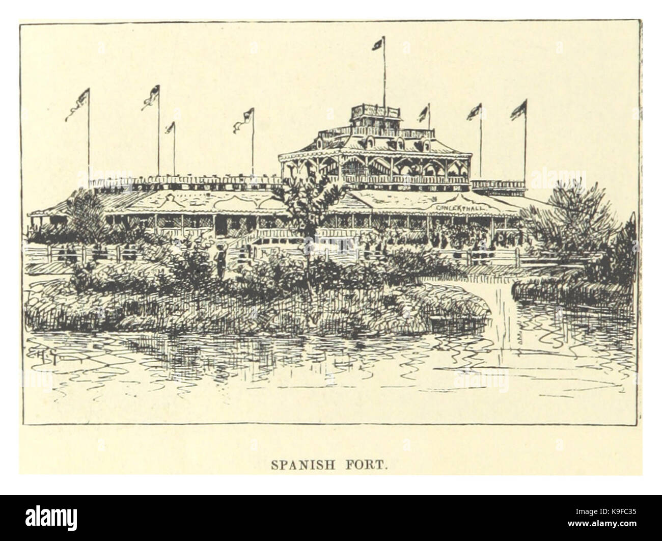 Spanish fort Cut Out Stock Images & Pictures - Alamy