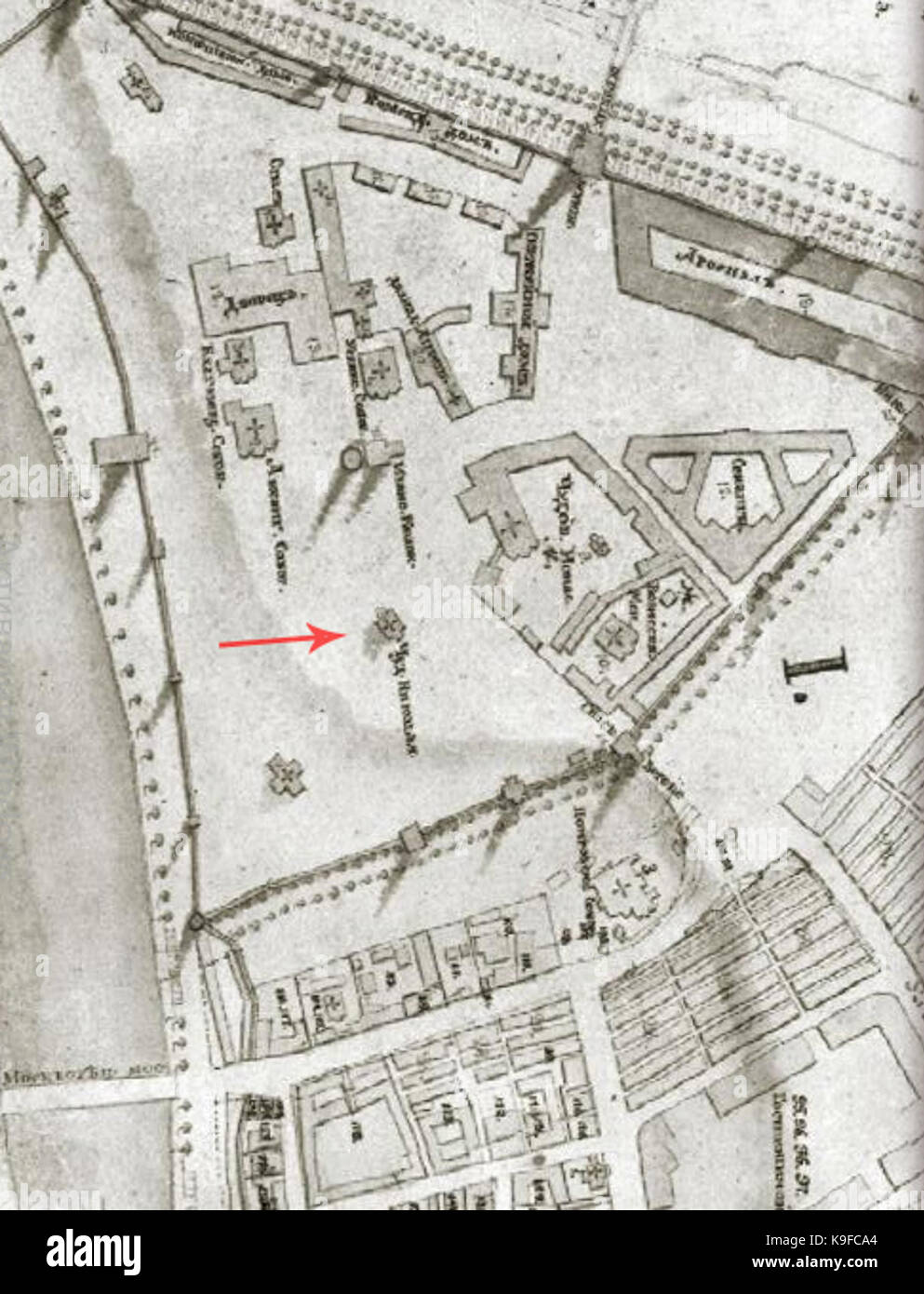 Ancient Moscow Map High Resolution Stock Photography and Images - Alamy