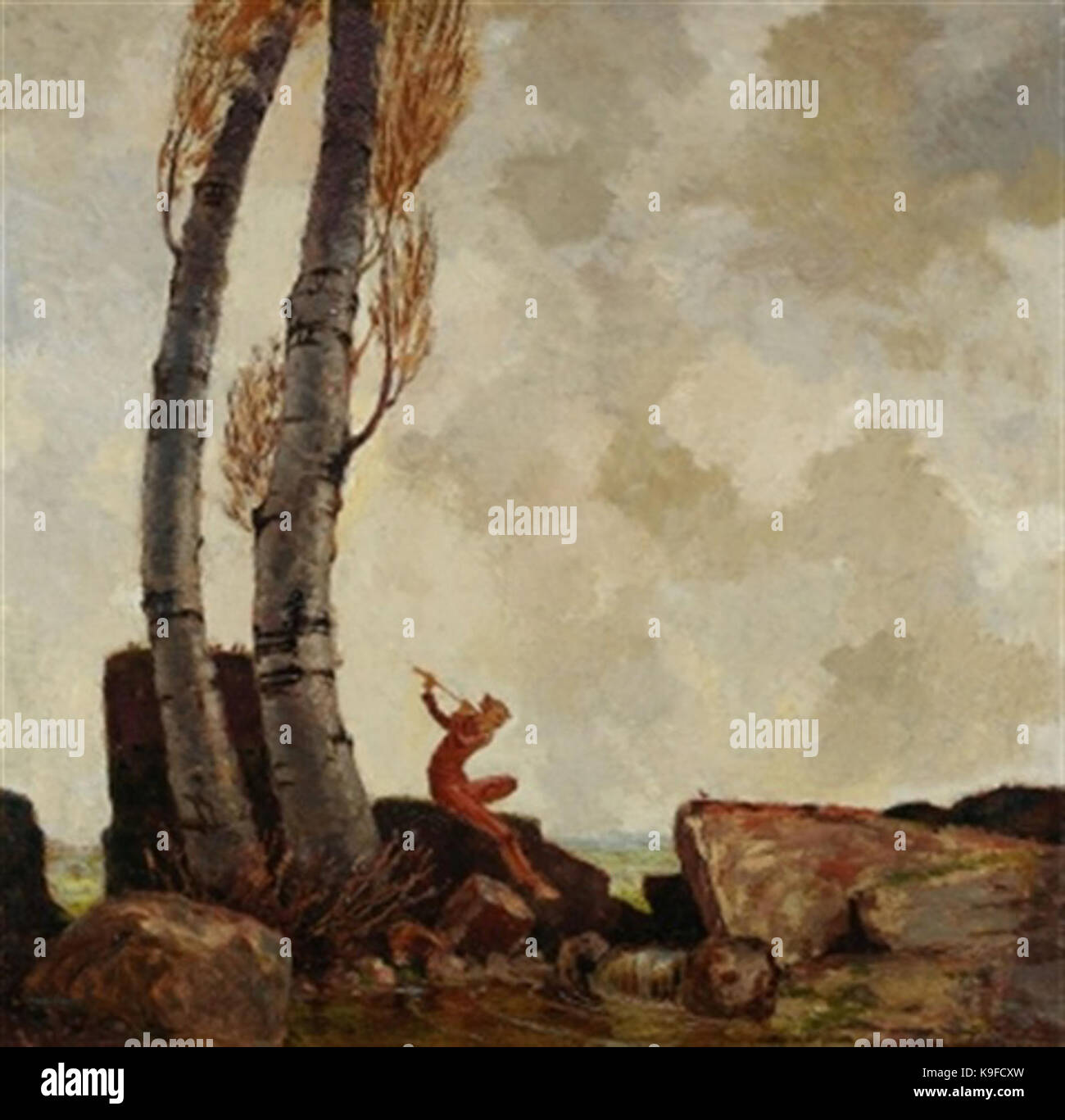 Max Frey Der Querpfeifer Stock Photo - Alamy