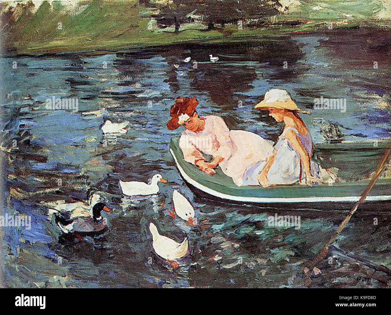Mary Cassatt Summertime 1894 Stock Photo - Alamy