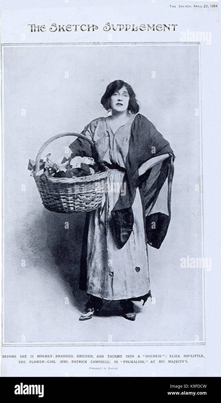 Mrs patrick campbell 1914 hi-res stock photography and images - Alamy