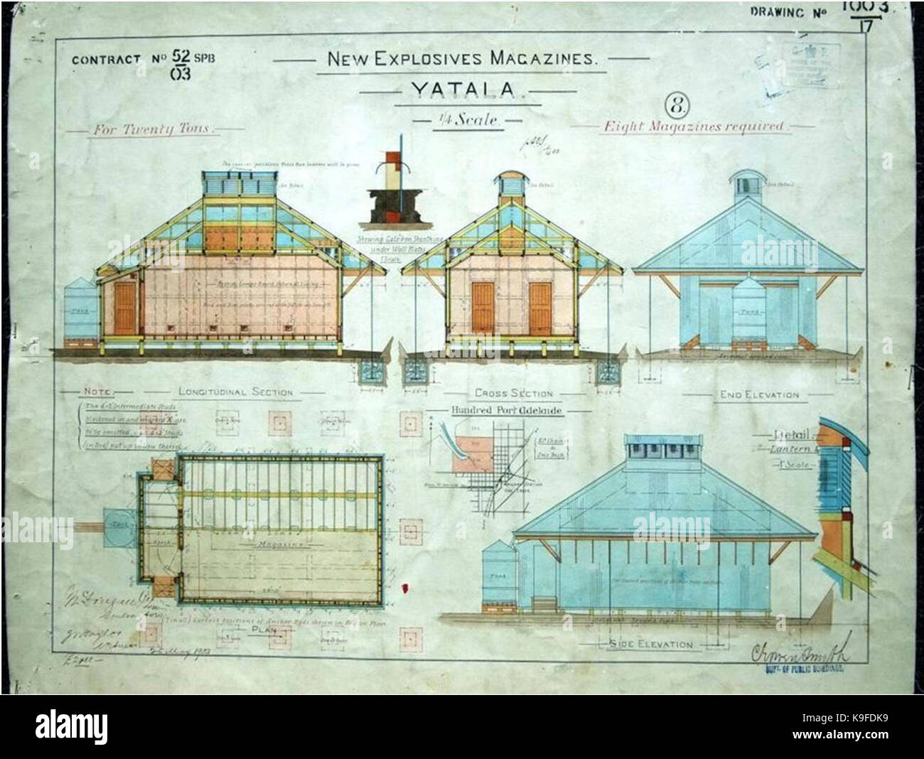 New Explosive Magazines Yatala Stock Photo - Alamy