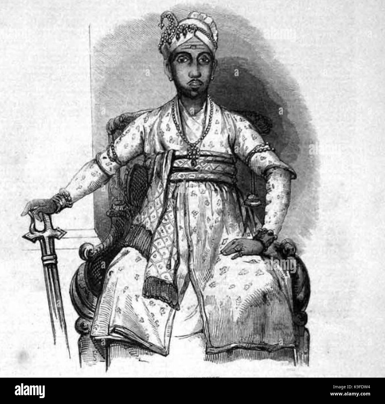 Old Travancore Black and White Stock Photos & Images - Alamy