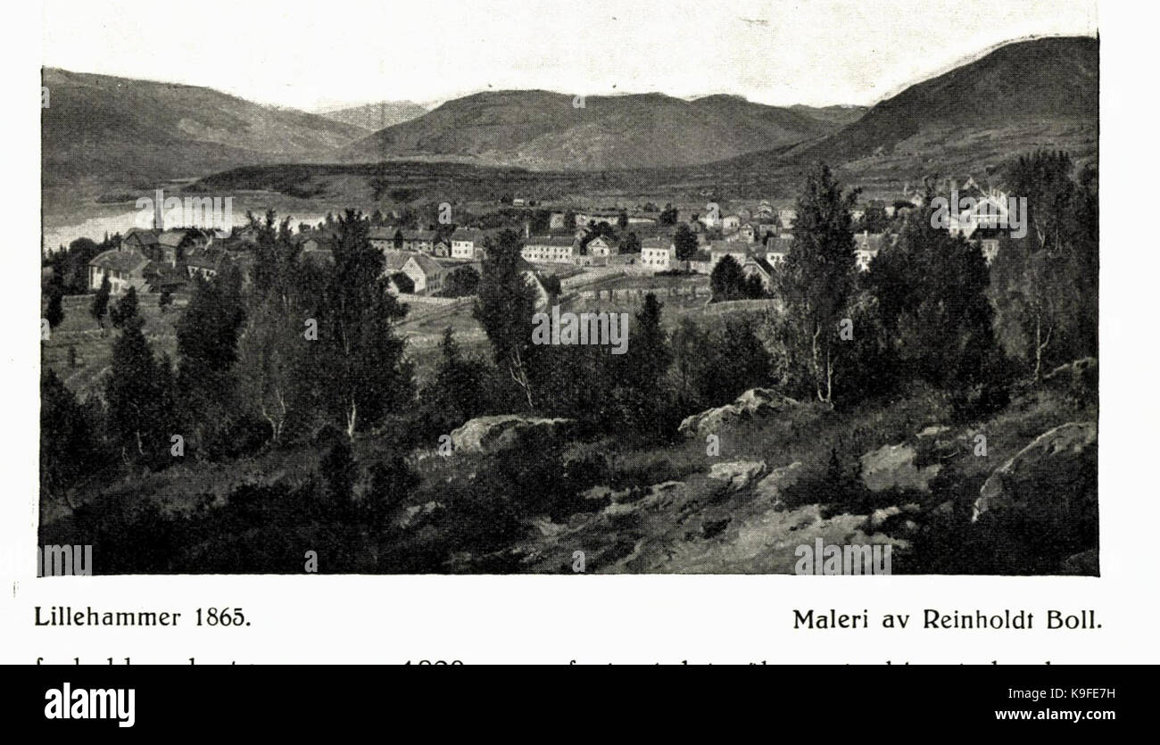 Oppland map hi-res stock photography and images - Alamy