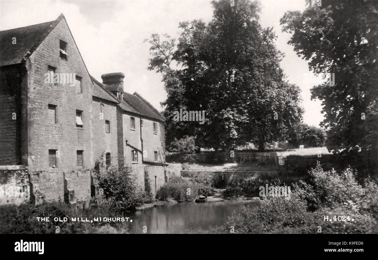 Map of midhurst hi-res stock photography and images - Alamy