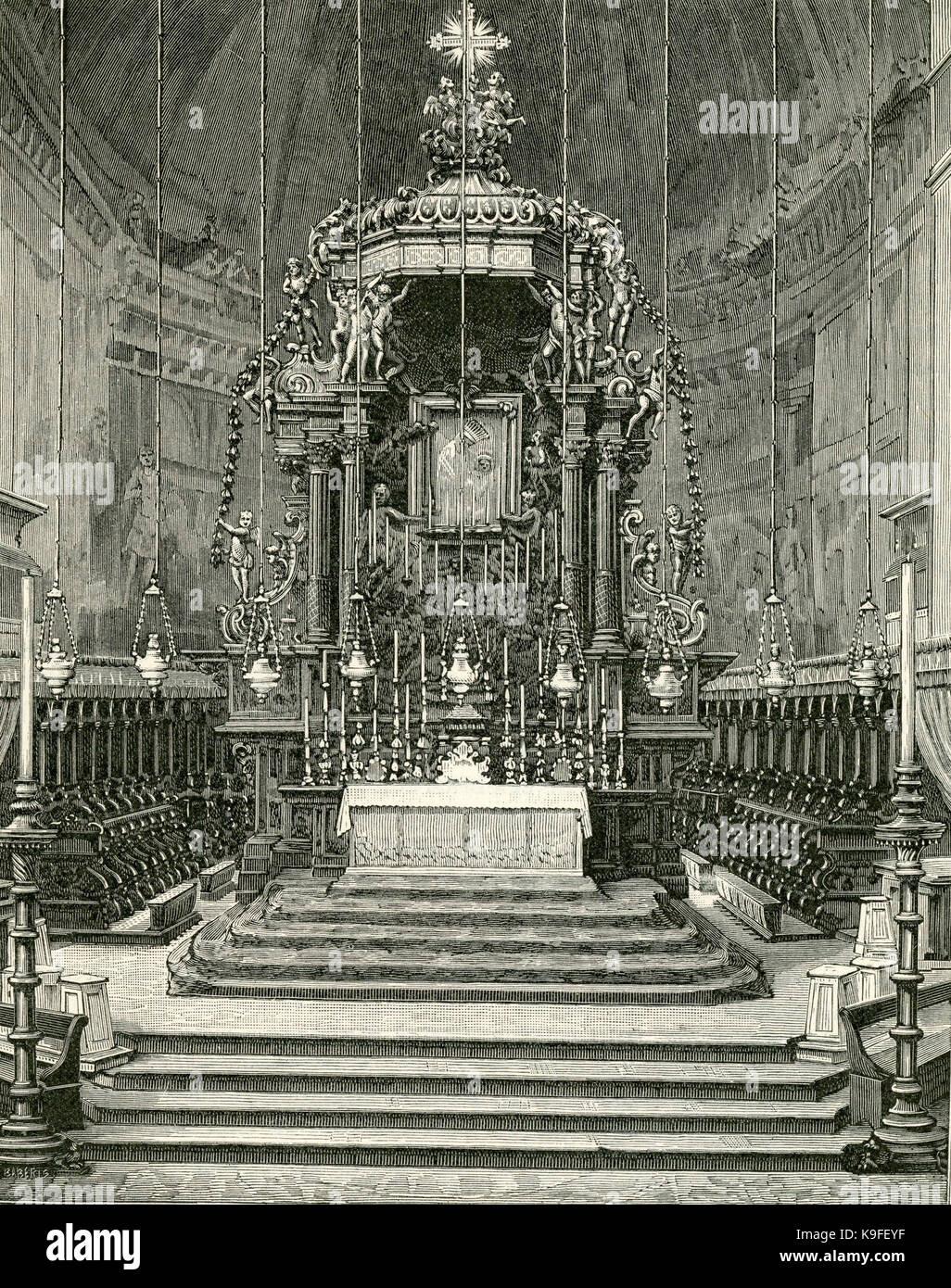 Altare maggiore hi-res stock photography and images - Alamy