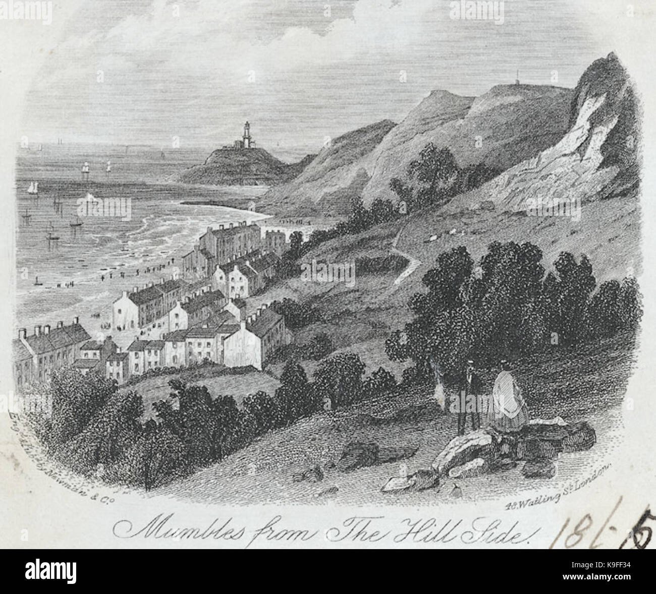 Map of mumbles hi-res stock photography and images - Alamy