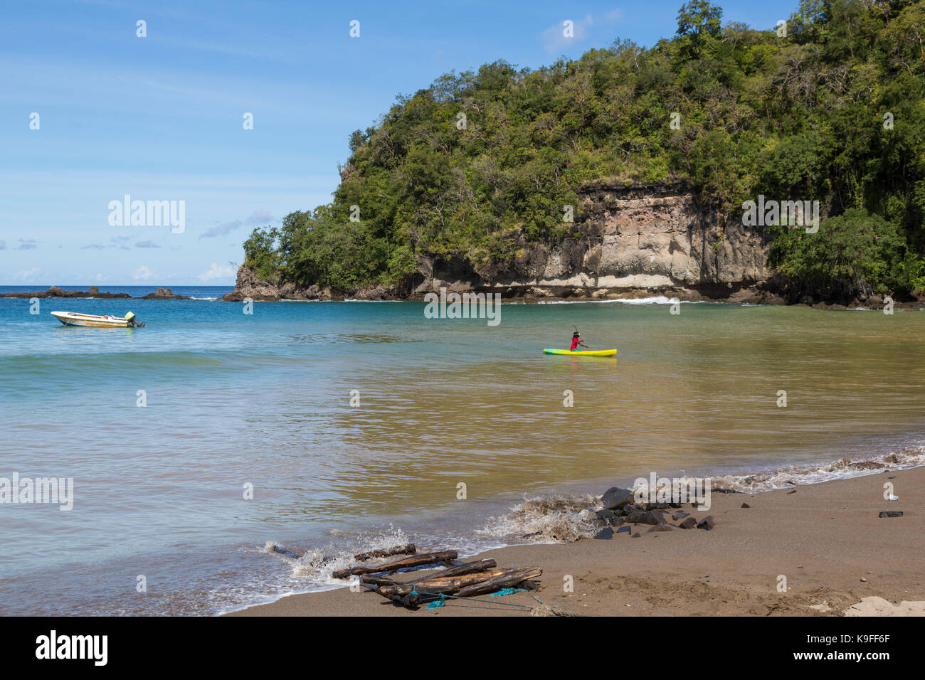 Anse La Raye Bay, St. Lucia Stock Photo - Alamy