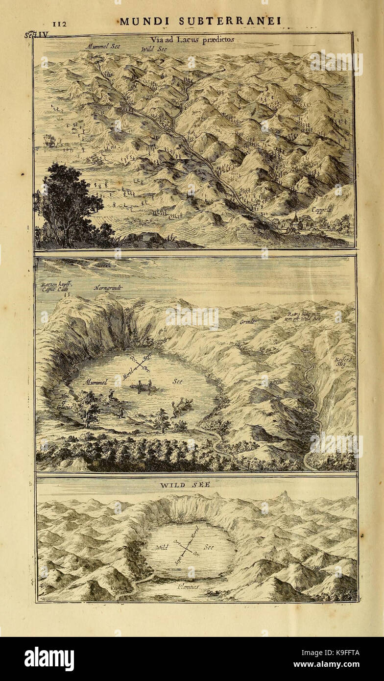 'Mundus Subterraneus' is an early geological work, published in 1548 ...