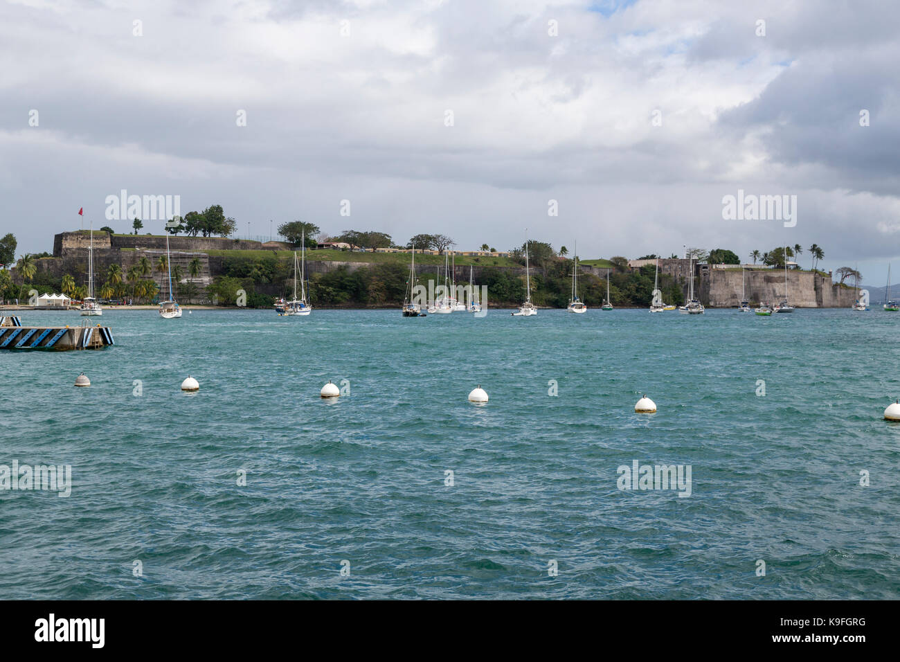 Fort-de-France, Martinique. Fort Saint Louis Stock Photo - Alamy