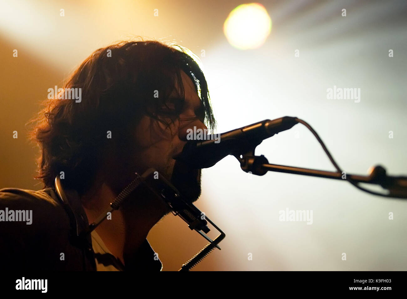 Conor Oberst, from Nebraska, performing live at the O2 ABC in Glasgow ...