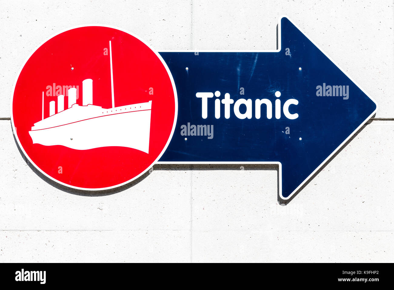 Titanic exhibition hi-res stock photography and images - Alamy