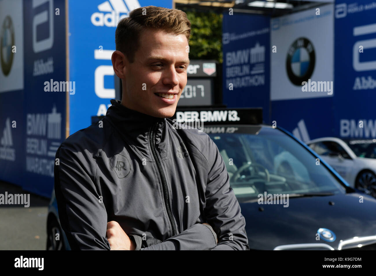 Berlin, Germany. 22nd Sep, 2017. Philipp Pfleger from Germany poses for ...
