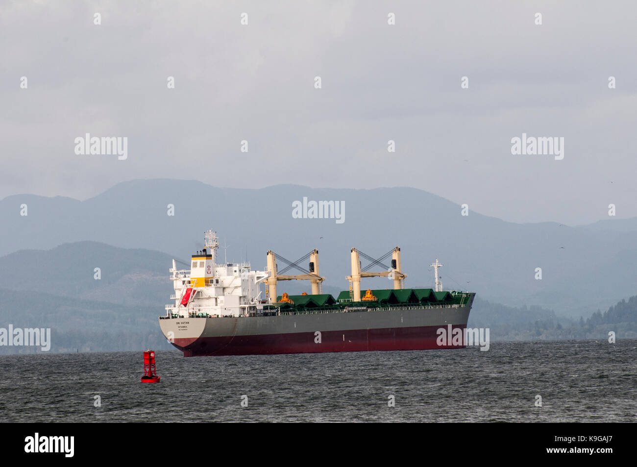 Empty cargo ship on river hi-res stock photography and images - Alamy