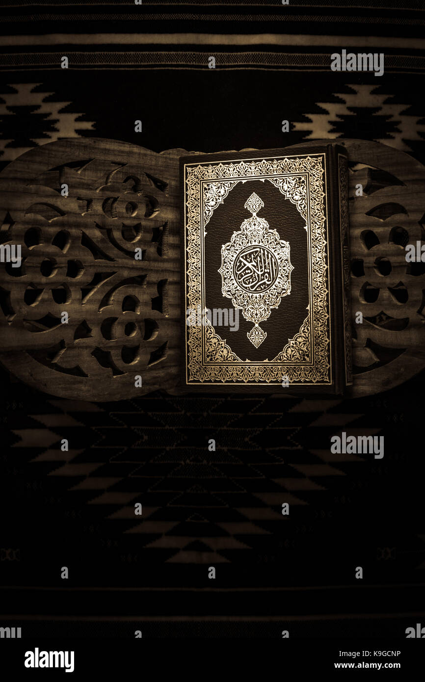 Koran - holy book of Muslims Stock Photo - Alamy