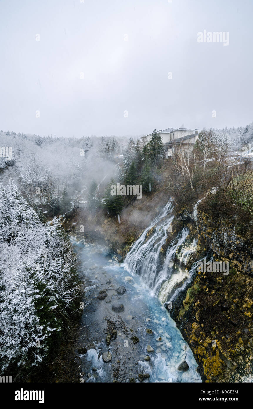 Shirogane hot spring hi-res stock photography and images - Alamy