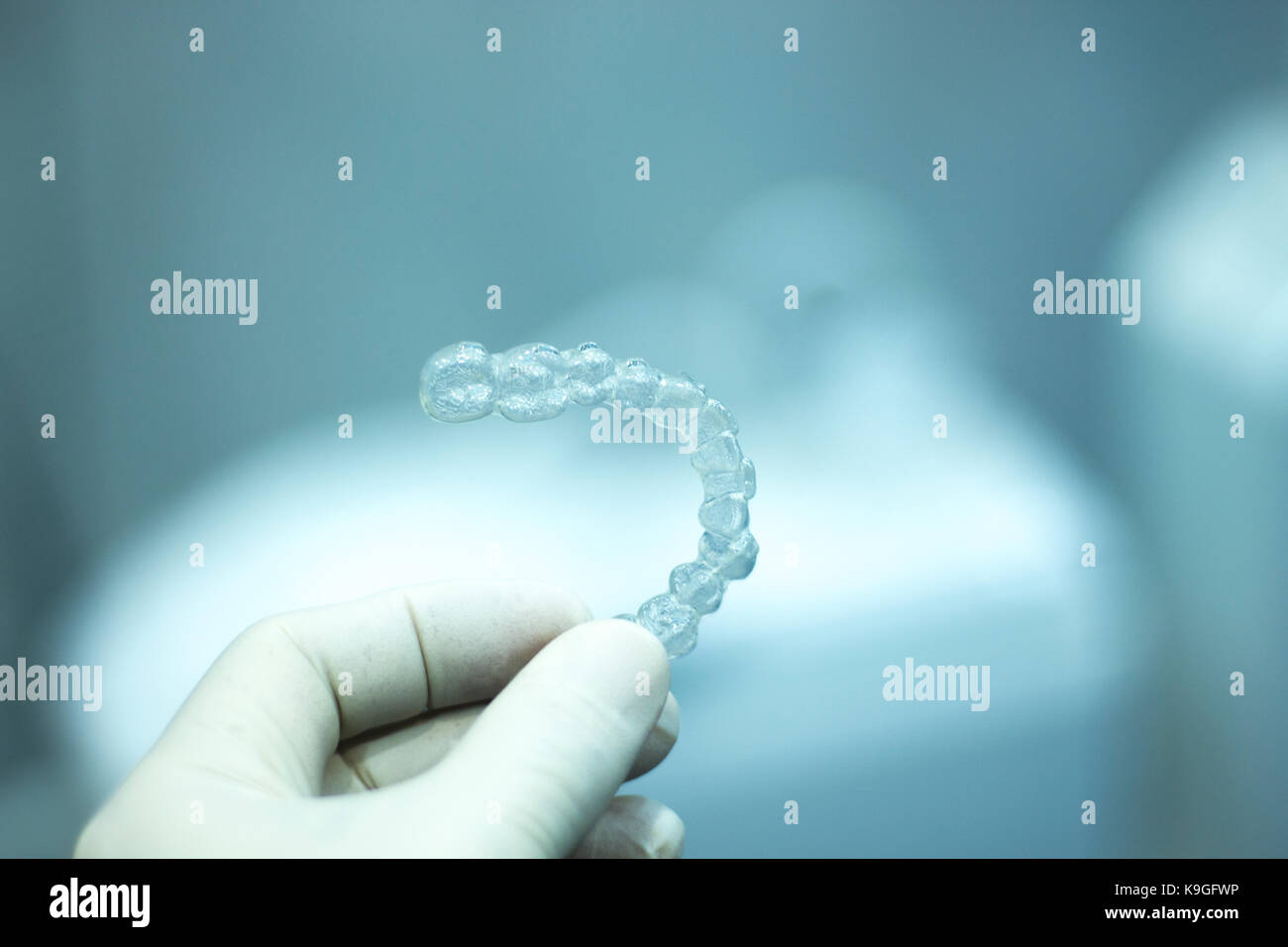 Invisible teeth retainers orthodontic brackets. Plastic modern ...