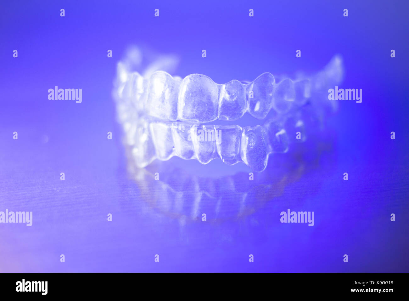 Invisible teeth dental tooth retainer aligner to straighten each tooth ...
