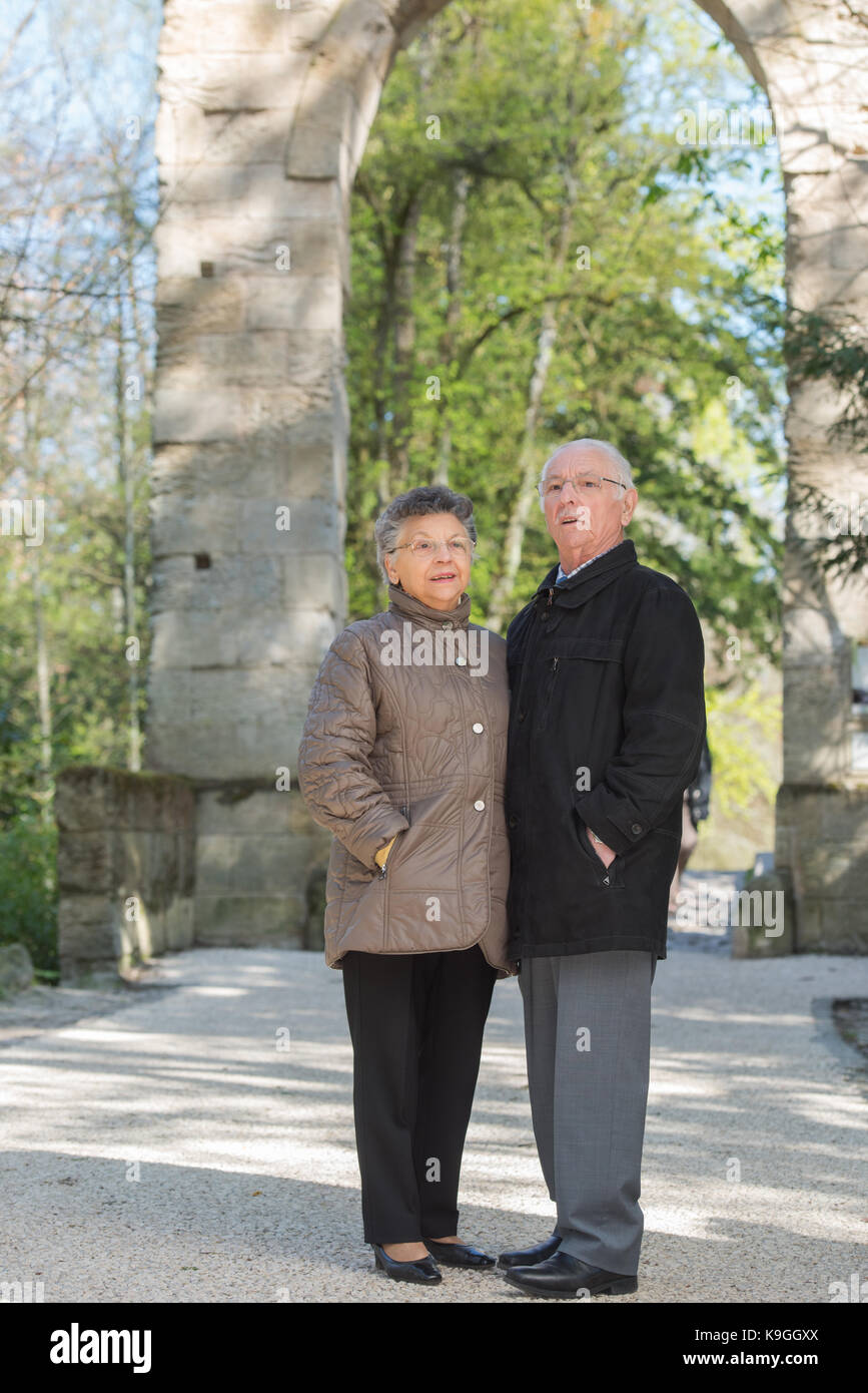 senior couple wandering outdoor Stock Photo - Alamy