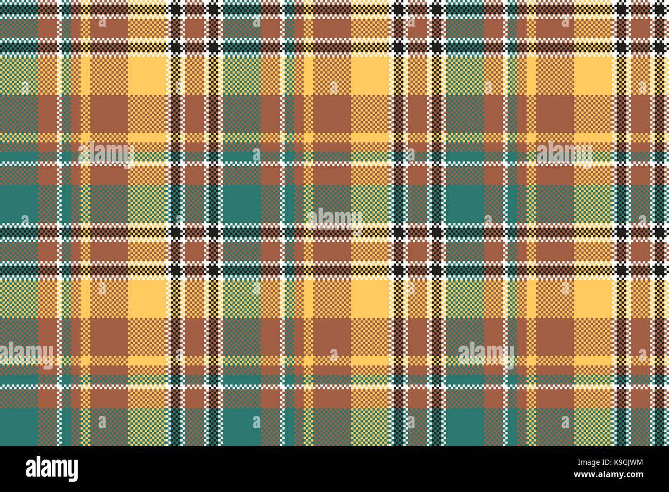 Seamless pattern tartan texture. Vector illustration Stock Vector Image ...