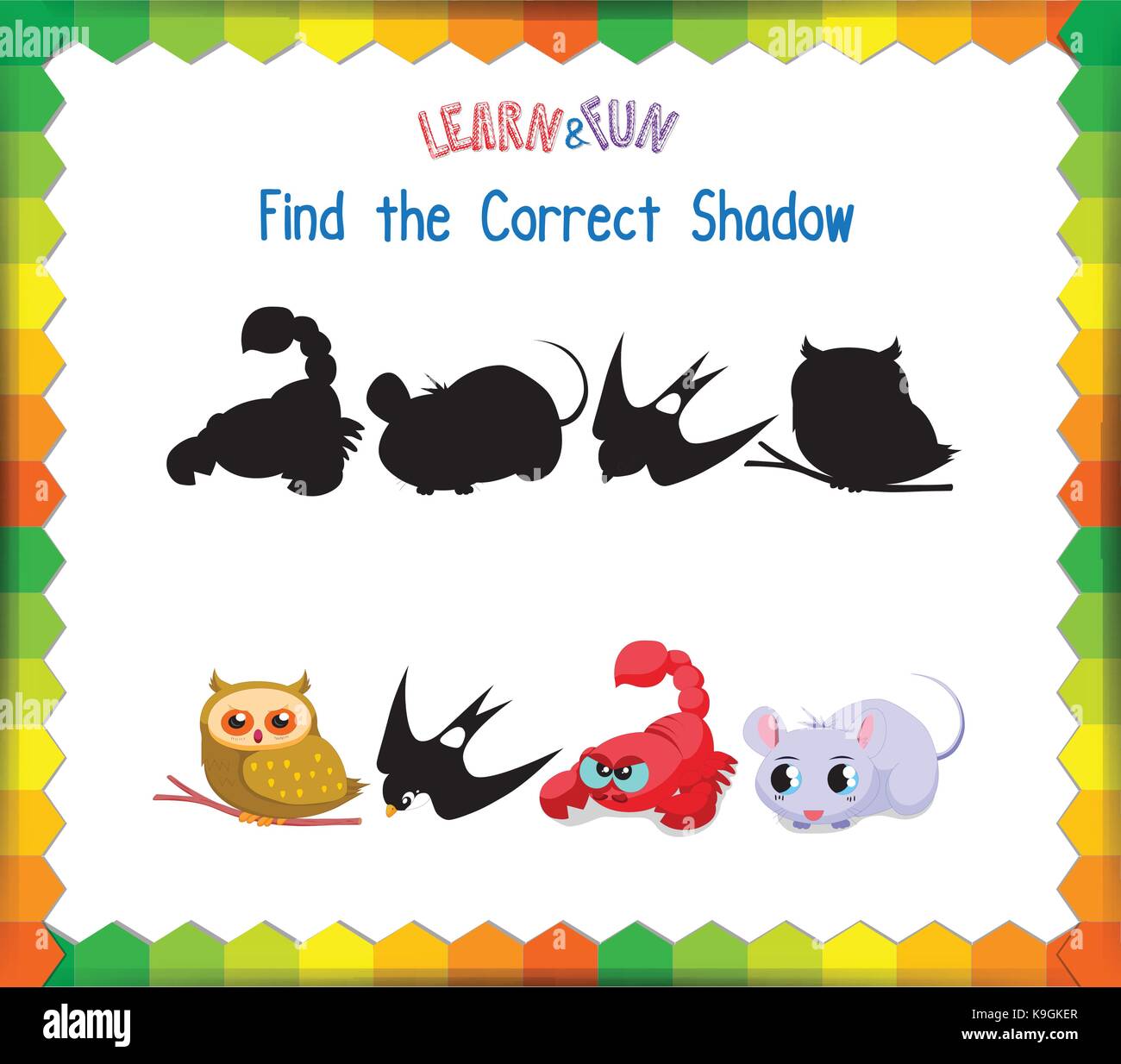 Shadow drawing animals hi-res stock photography and images - Alamy