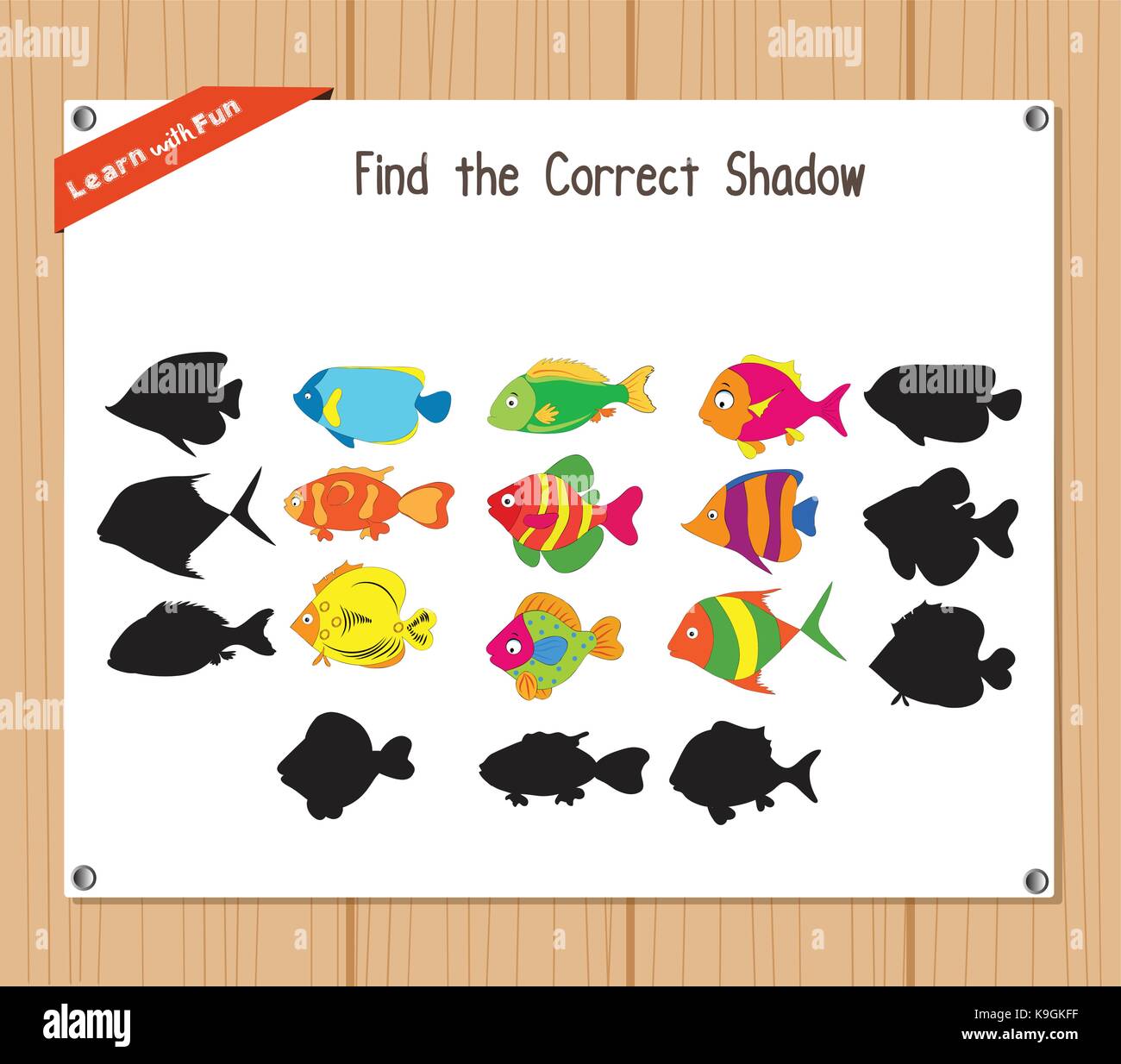 Differences educational game children Stock Vector Images - Alamy