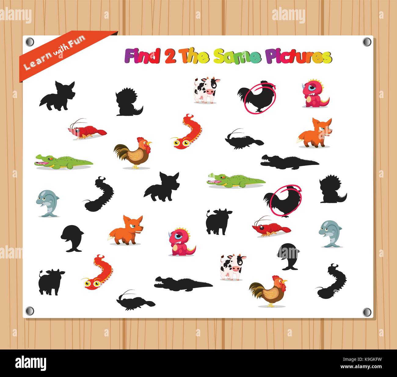 Finding the Same Picture Educational Game for Preschool Children with ...