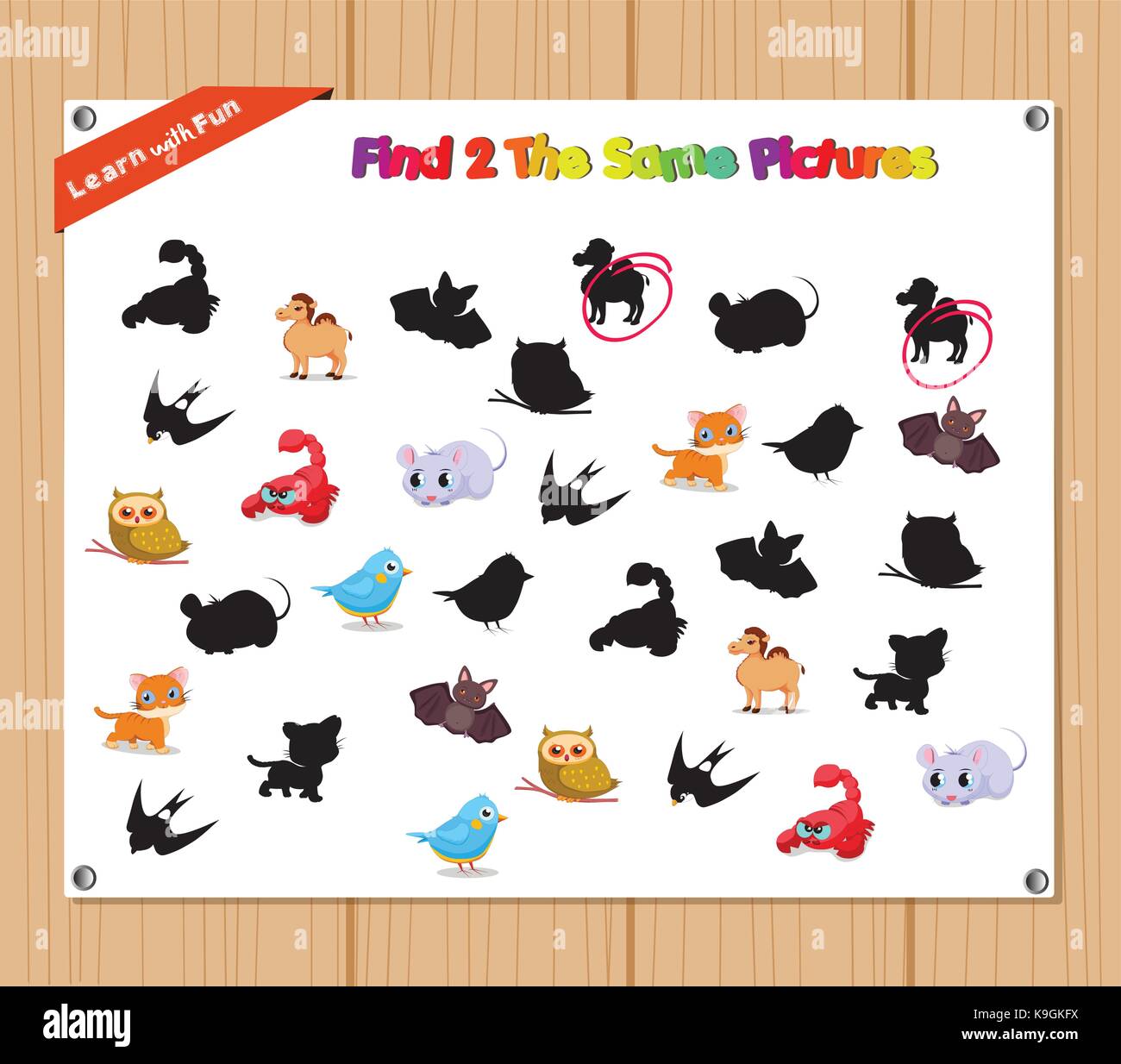 Finding the Same Picture Educational Game for Preschool Children with ...