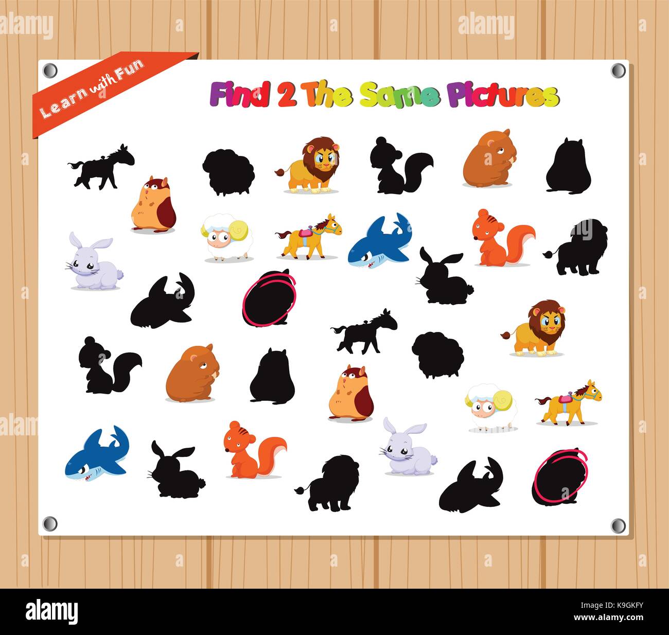 Finding the Same Picture Educational Game for Preschool Children with ...