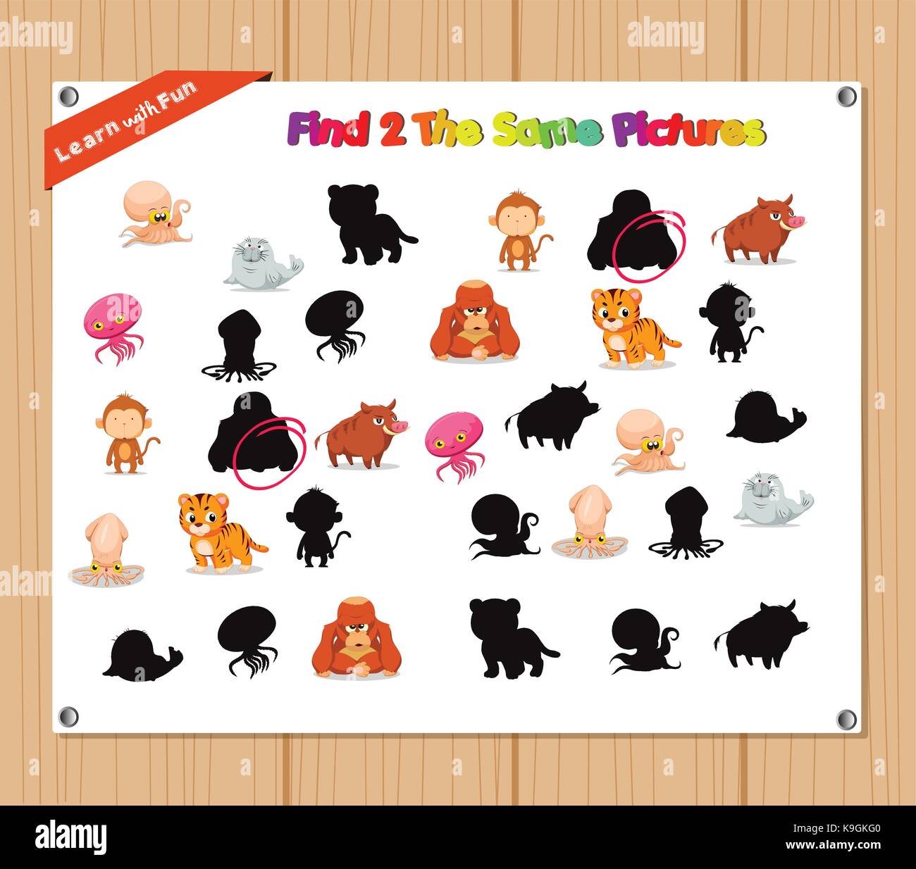 Finding the Same Picture Educational Game for Preschool Children with ...
