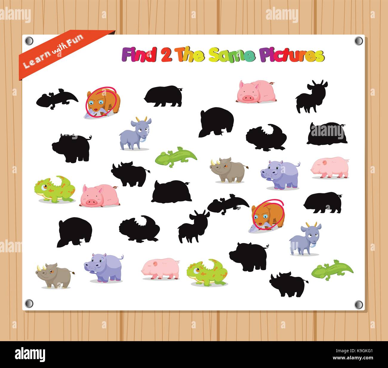 Finding the Same Picture Educational Game for Preschool Children with ...
