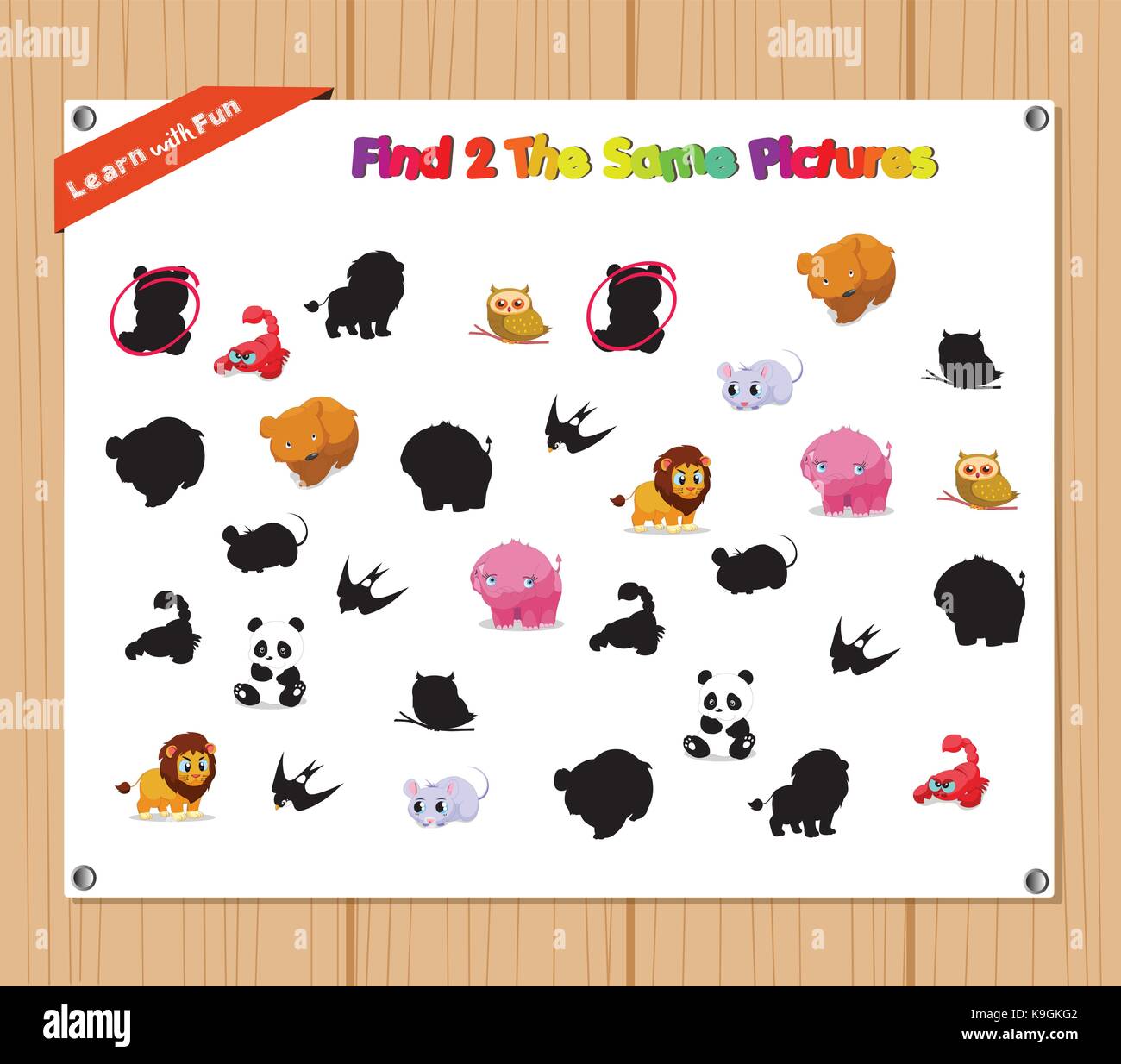 Finding the Same Picture Educational Game for Preschool Children with ...
