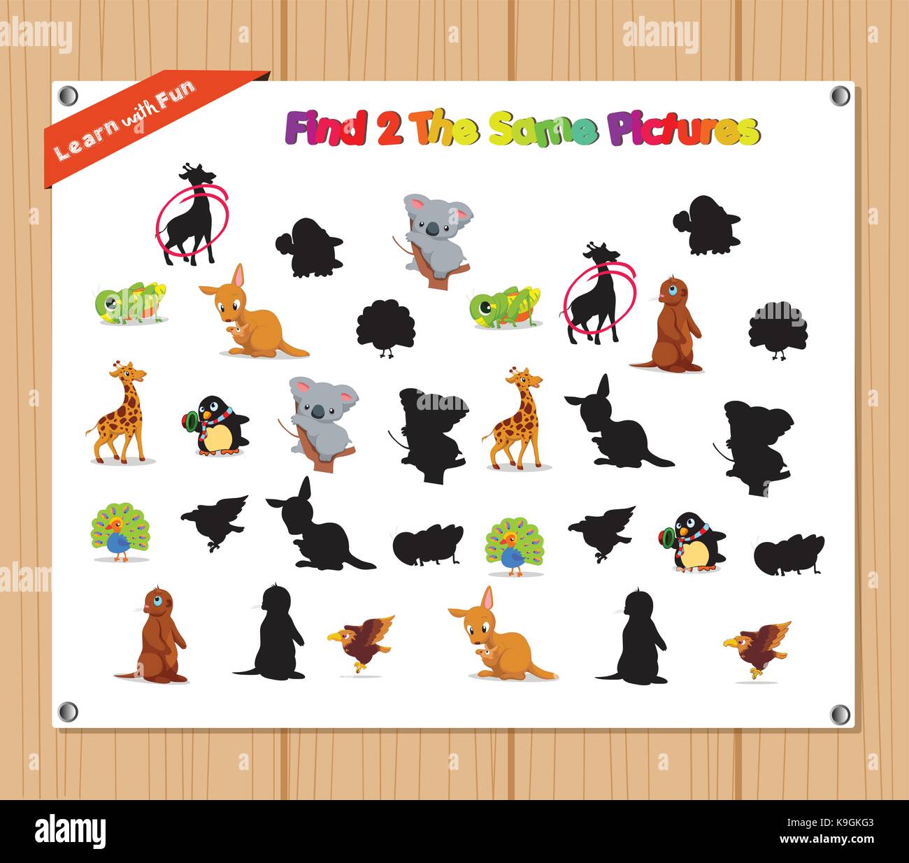 Finding the Same Picture Educational Game for Preschool Children with ...