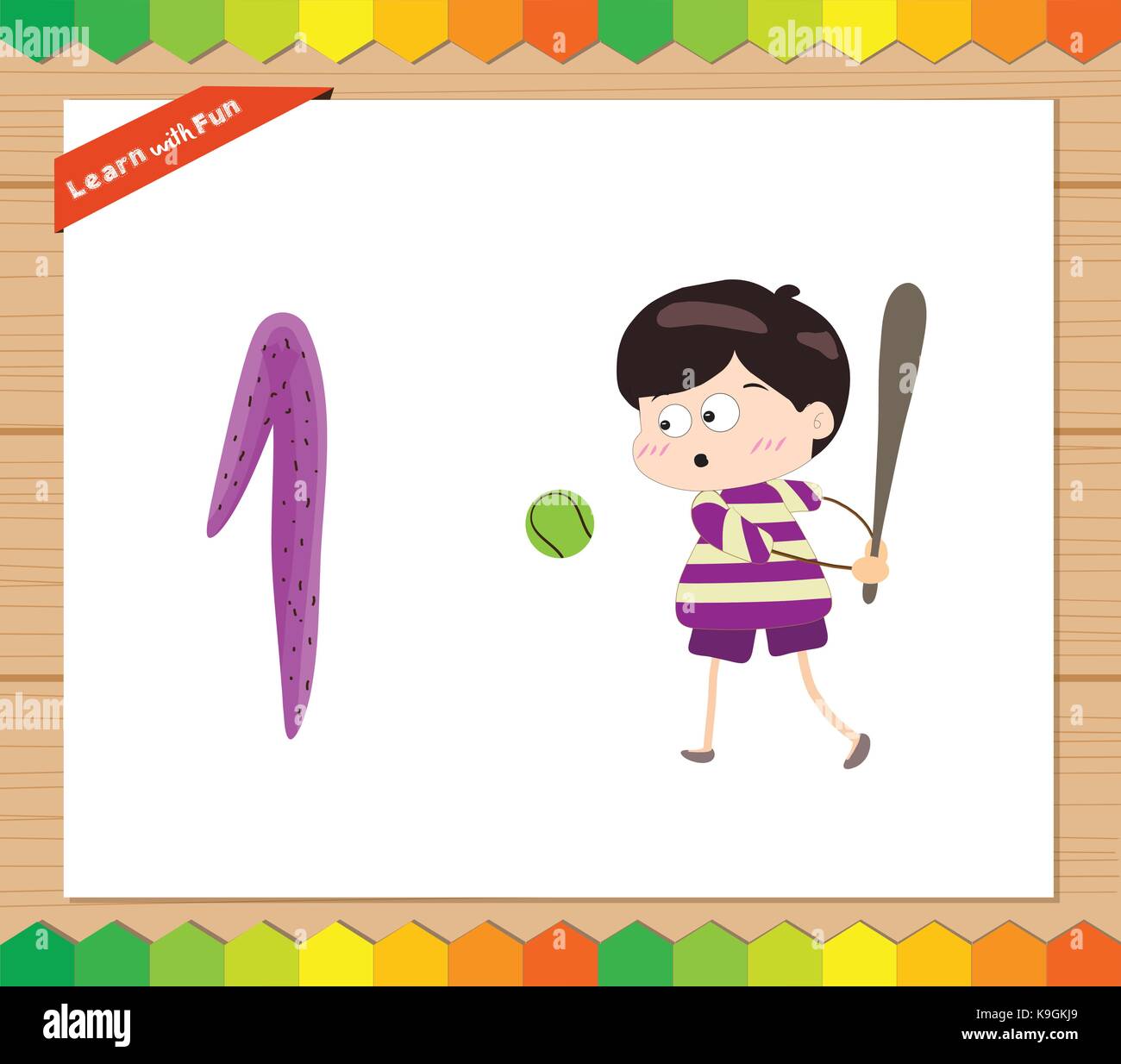 Number digit one on Stock Vector Images - Alamy