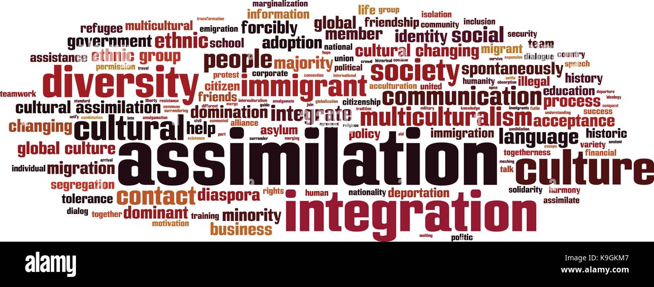 Cultural assimilation Stock Vector Images - Alamy
