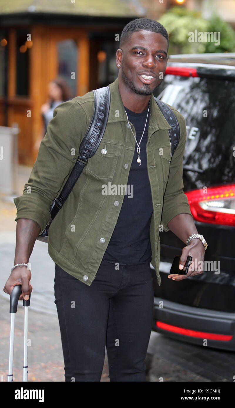 Marcel Somerville outside ITV Studios Featuring: Marcel Somerville ...