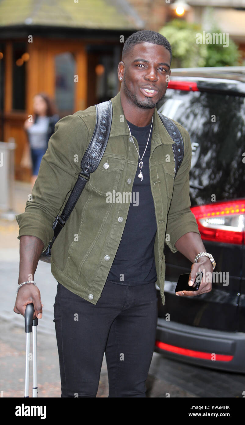 Marcel Somerville outside ITV Studios Featuring: Marcel Somerville ...