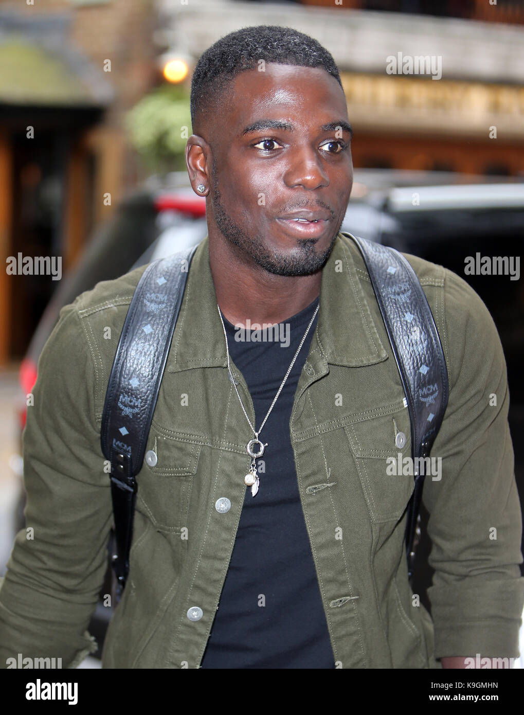Marcel Somerville outside ITV Studios Featuring: Marcel Somerville ...