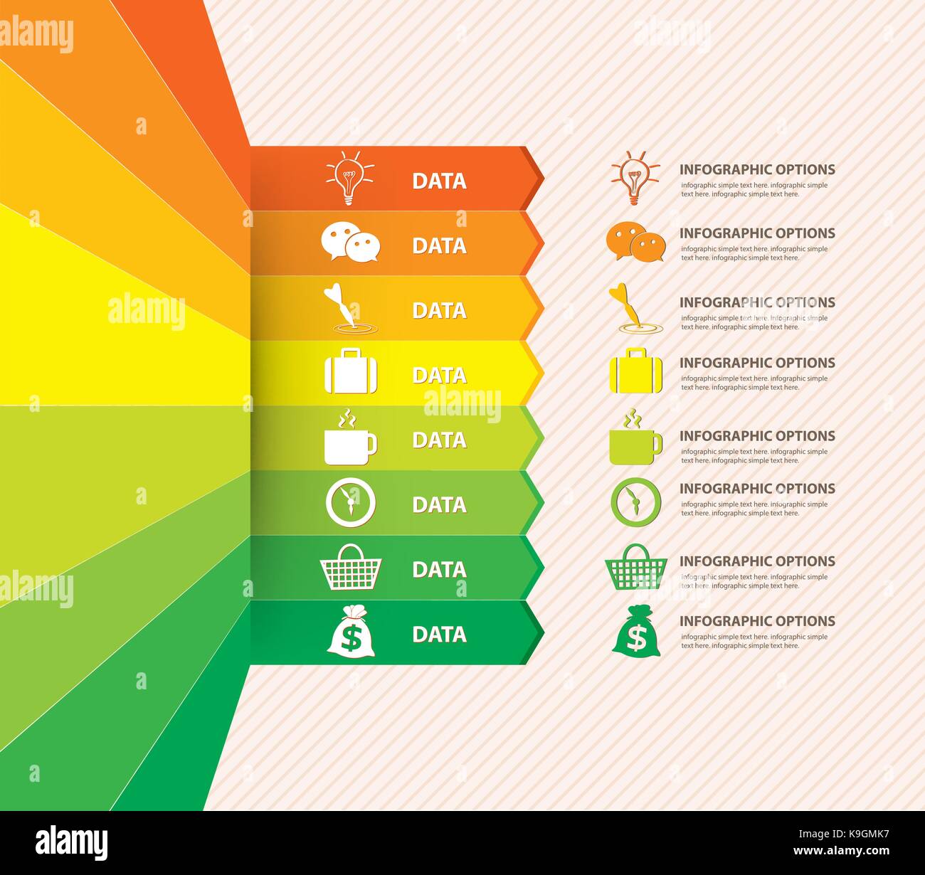 infographic banner with data Stock Vector Image & Art - Alamy