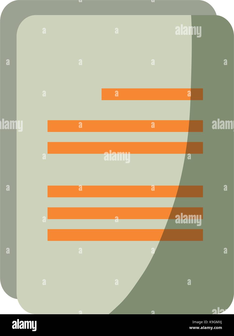 paper page icon Stock Vector Image & Art - Alamy