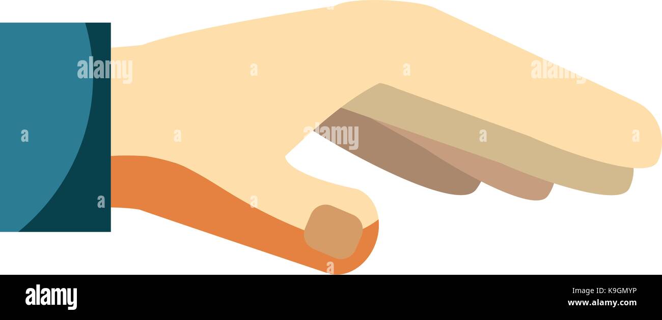 human hand icon Stock Vector Image & Art - Alamy