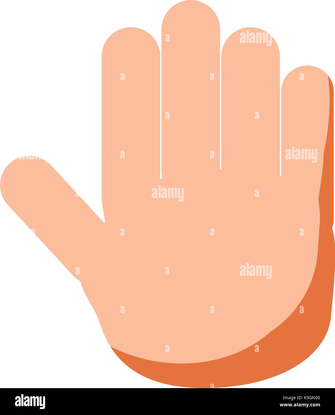 human hand icon Stock Vector Image & Art - Alamy