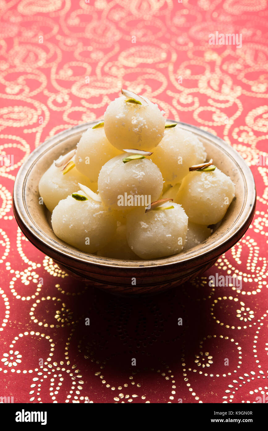 Stock Photo of Rasgulla or sponge Ras Gulla, It is made from ball ...