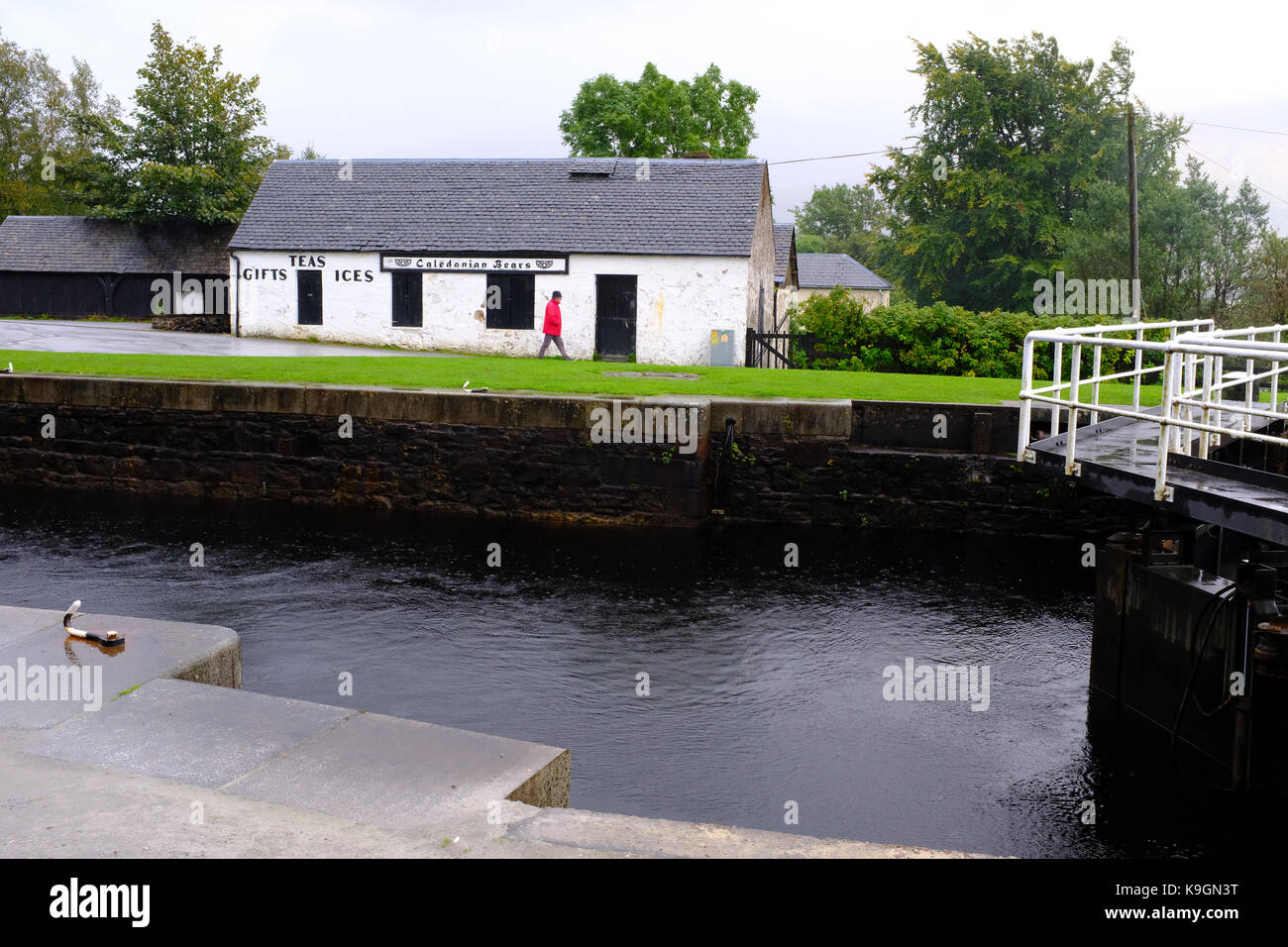 Neptune's Staircase, a staircase lock on the Caledonian Canal at ...
